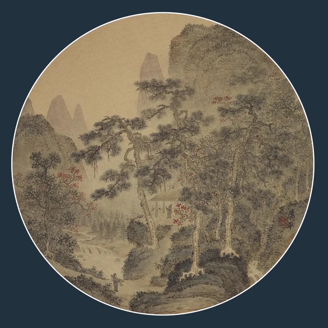 Lin Guangping's landscape works: Poetry, the world is slow, the ink ...