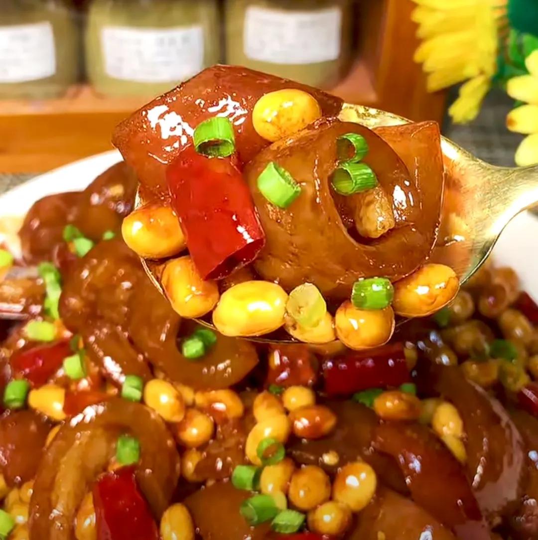 Teach you 9 ways to eat pigskin, the ingredients are cheap, the method ...