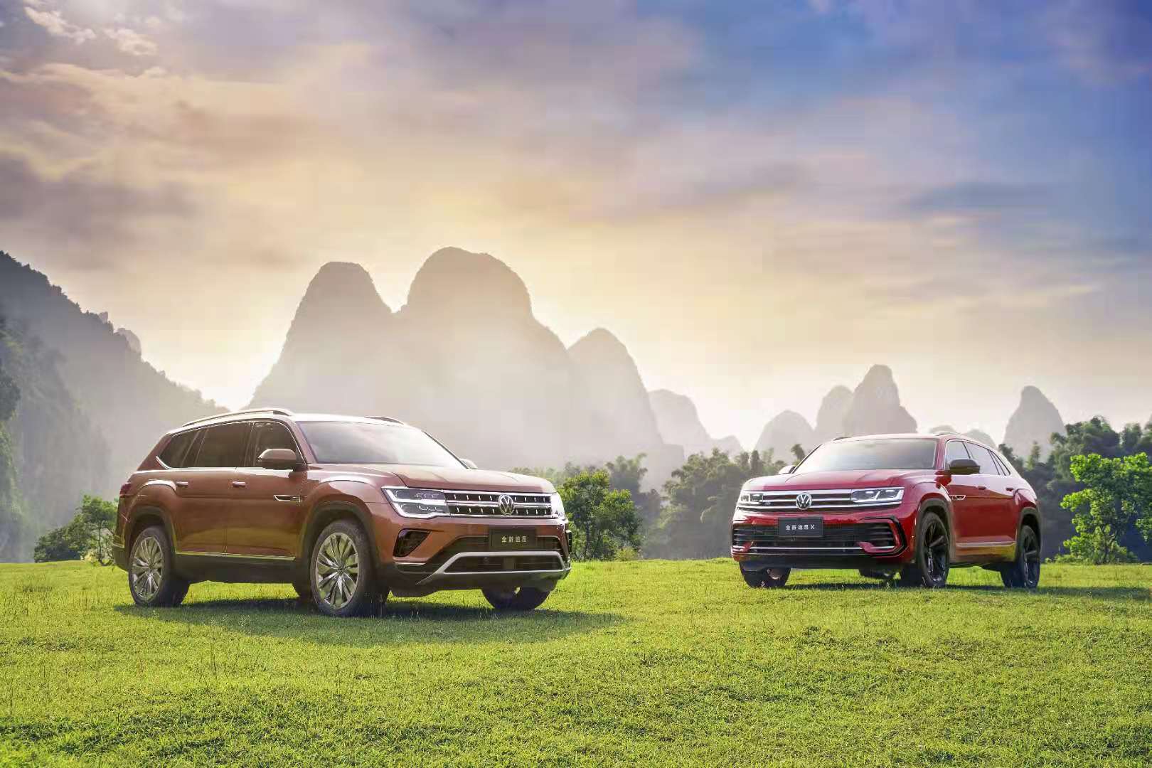 Based on the MQB EVO platform to build a new Tuon family for test drive ...