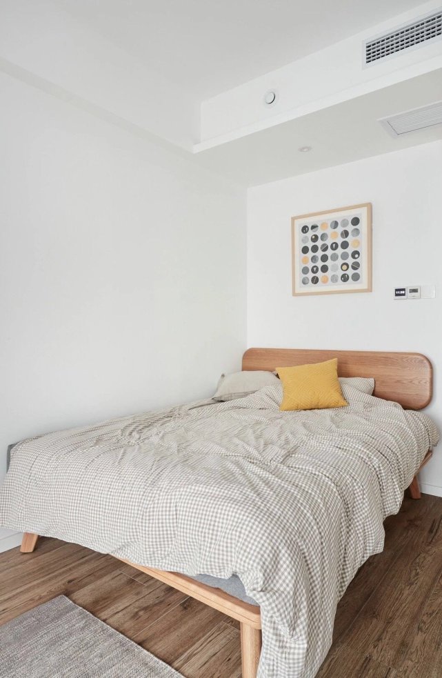 The 93-square-meter two-bedroom room makes life have a sense of ritual ...
