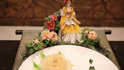 "Peony Fish Fillet", one of the eight imperial dishes of the Qing ...