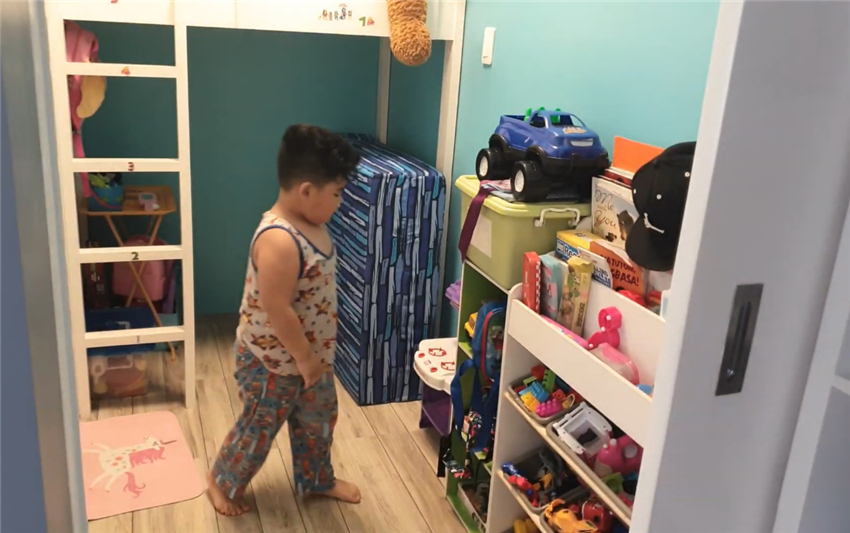 The bedroom is divided into 6m2 as a children's room, can you live with ...