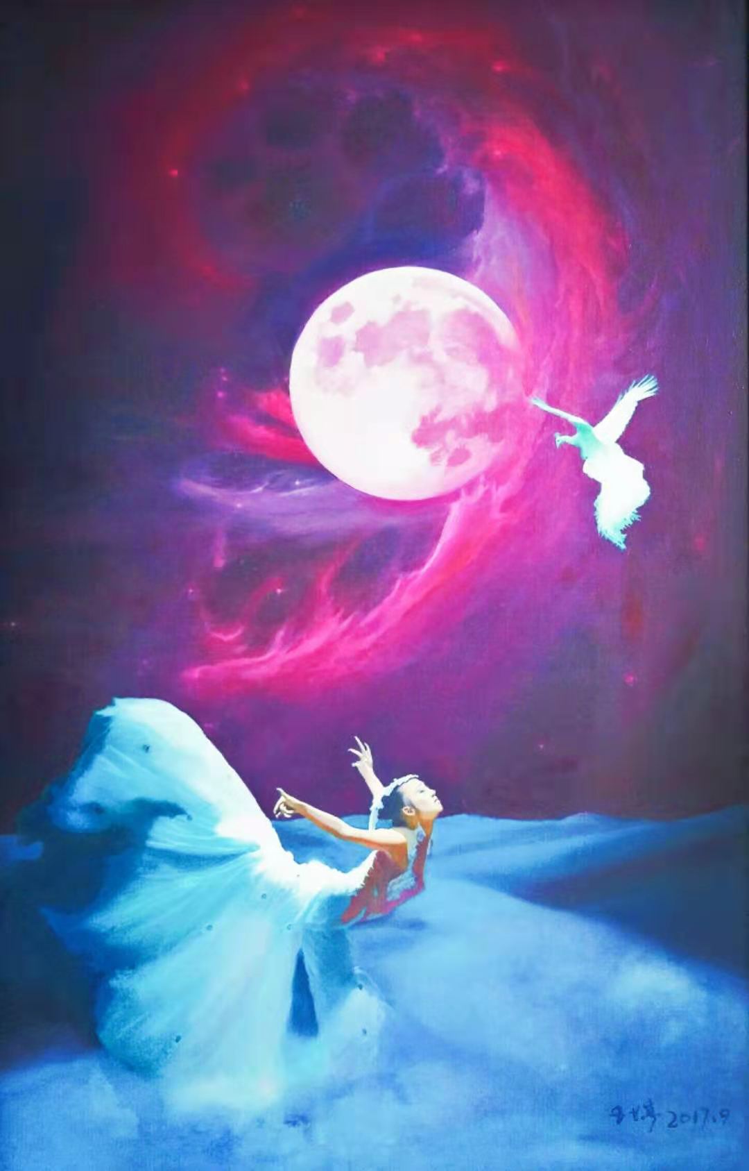 International contemporary artist Wang Ting - iNEWS