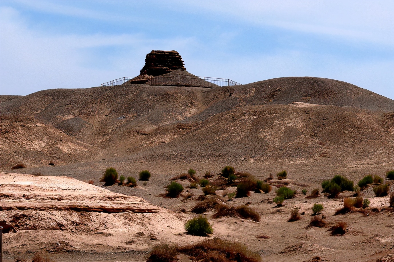 A hidden munitions warehouse on the Shule River in the ancient city of ...