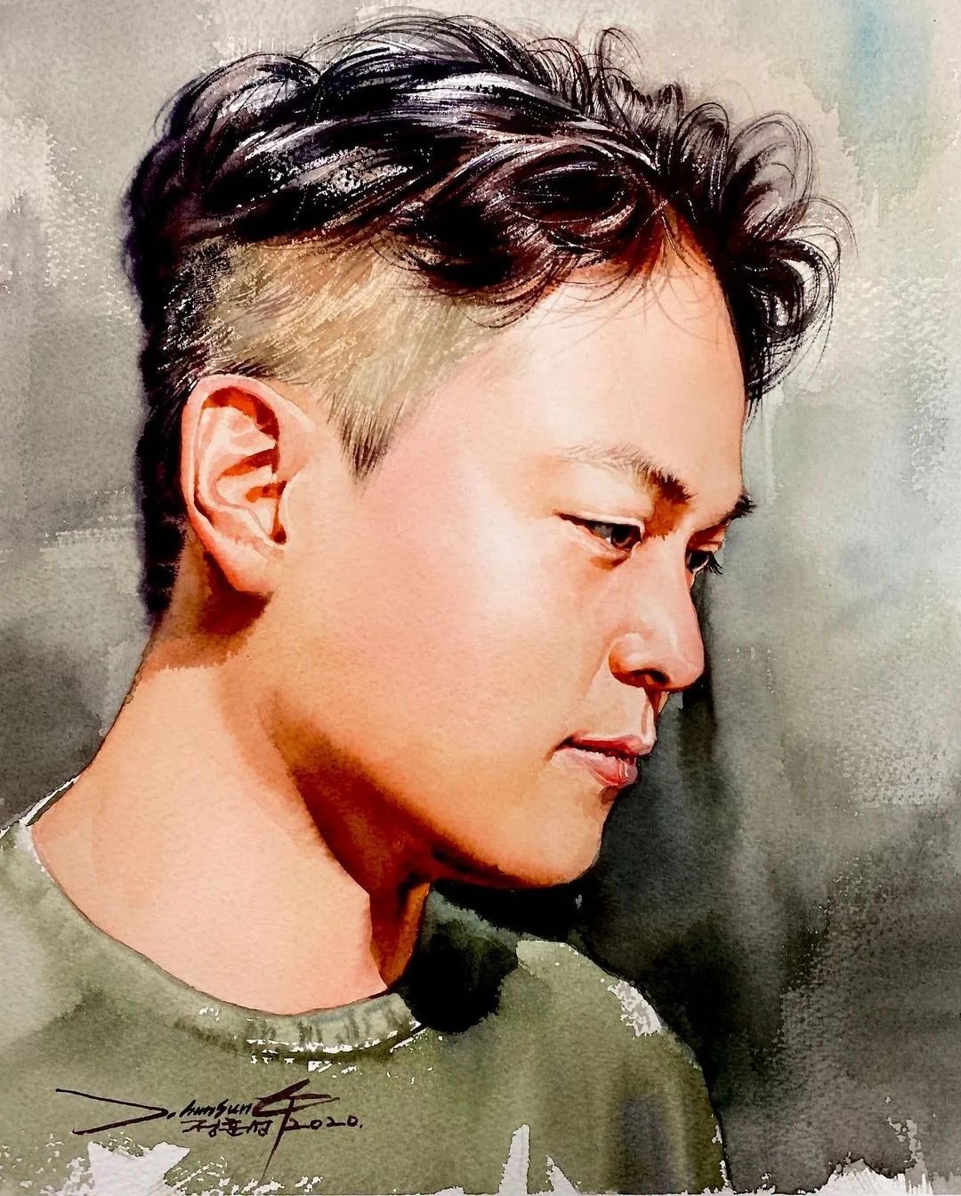 Jung Hun-sung's reflections of different colors allow a variety of ...