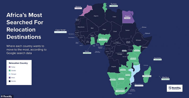 The latest world immigration map released: these 10 countries become ...