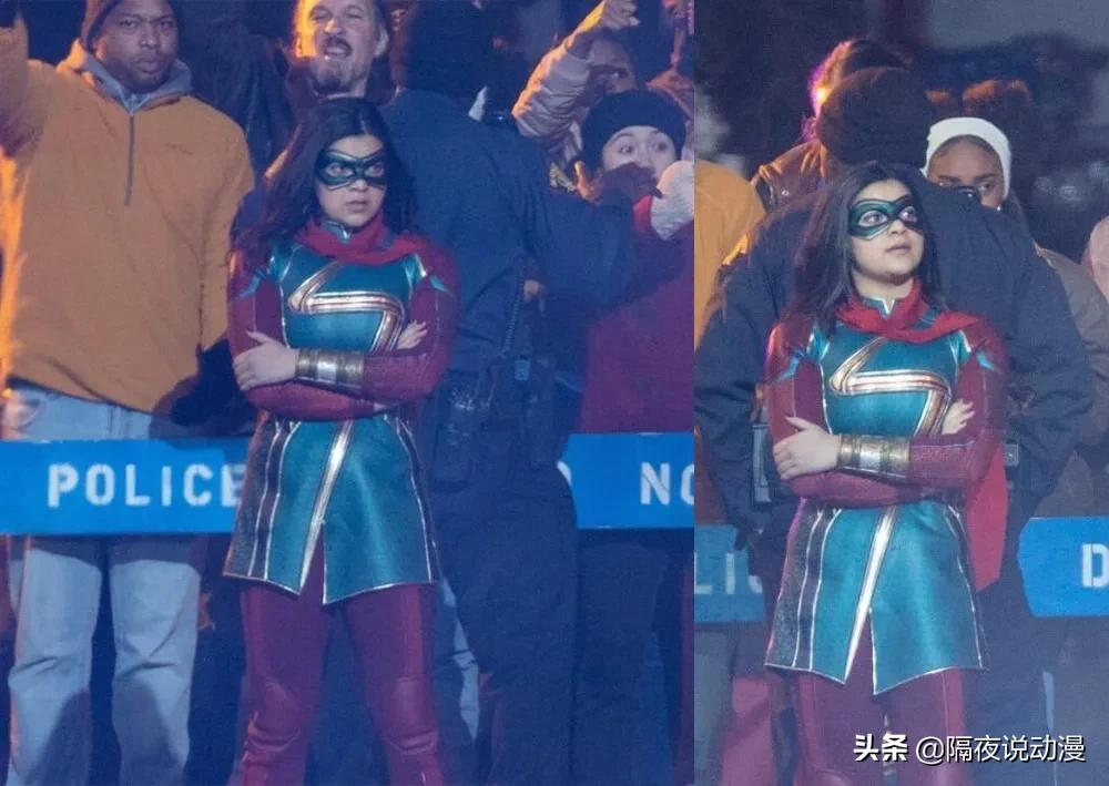 Marvel's "Ms. Marvel" real shot exposure: big round face + bucket waist ...