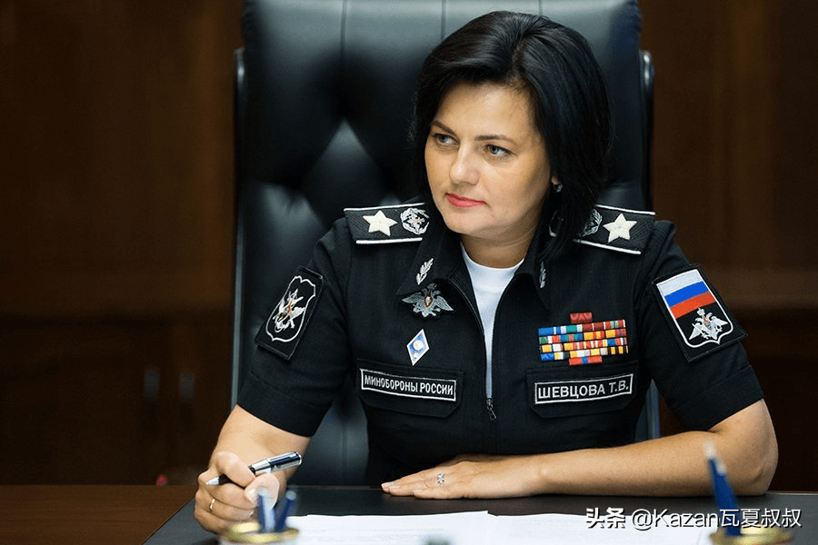 A tax official, the only female deputy minister of the Russian Ministry ...