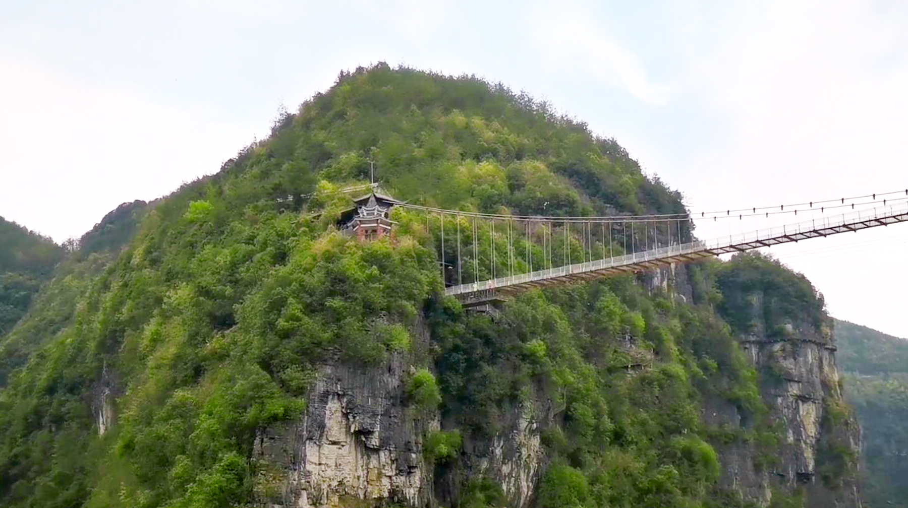 Visiting Enshi, Hubei in May, there is an ecological scenic spot in the ...