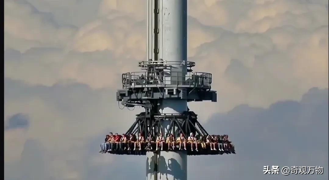 The world's tallest jumping machine, 126 meters high, is thrilling and ...