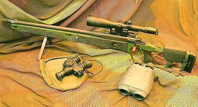 In addition to the C96 Mauser, this sniper rifle is not only high in ...