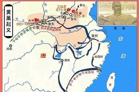 How did Huang Chao, the smuggler, destroy the foundation of the Tang ...