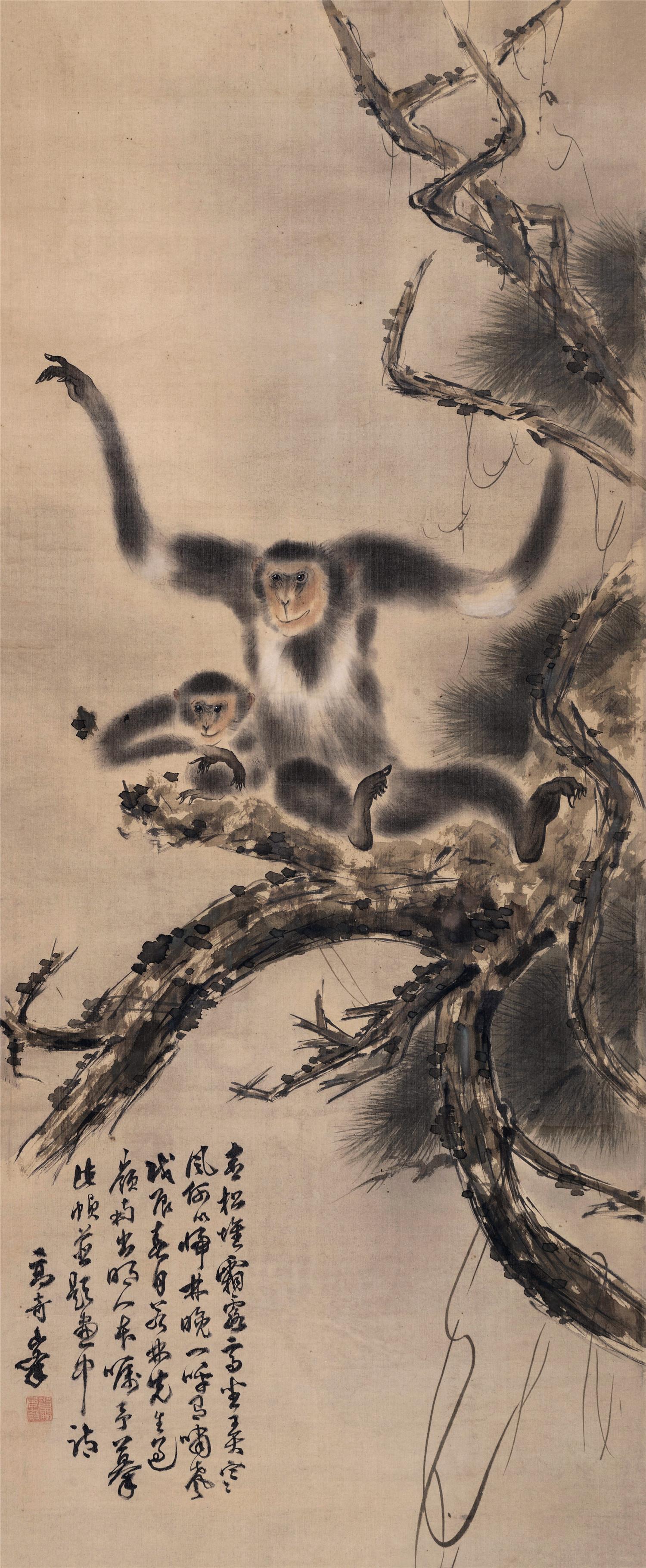 China's 100 most famous calligraphy and painter series-modern chapters-the painting saint of the ...