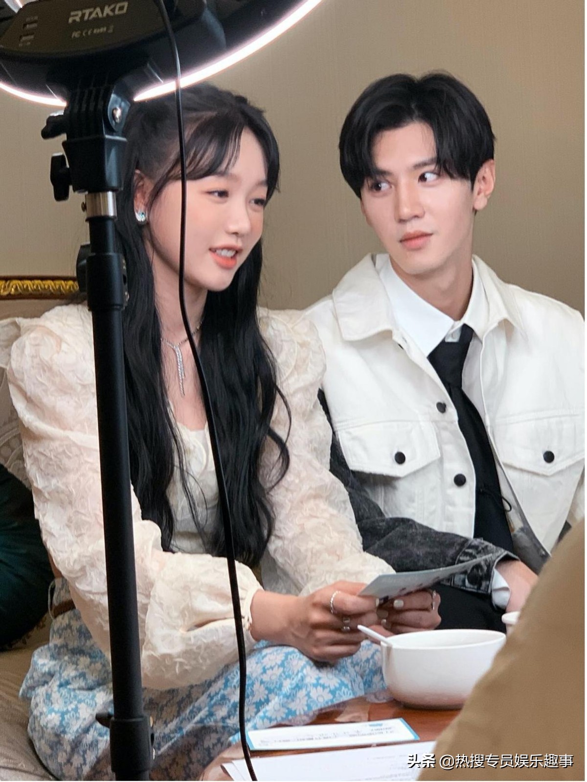 "The Secret of the Secret" Chen Zheyuan and Xu Mengjie fit together to make sugar, Ding Xian ...