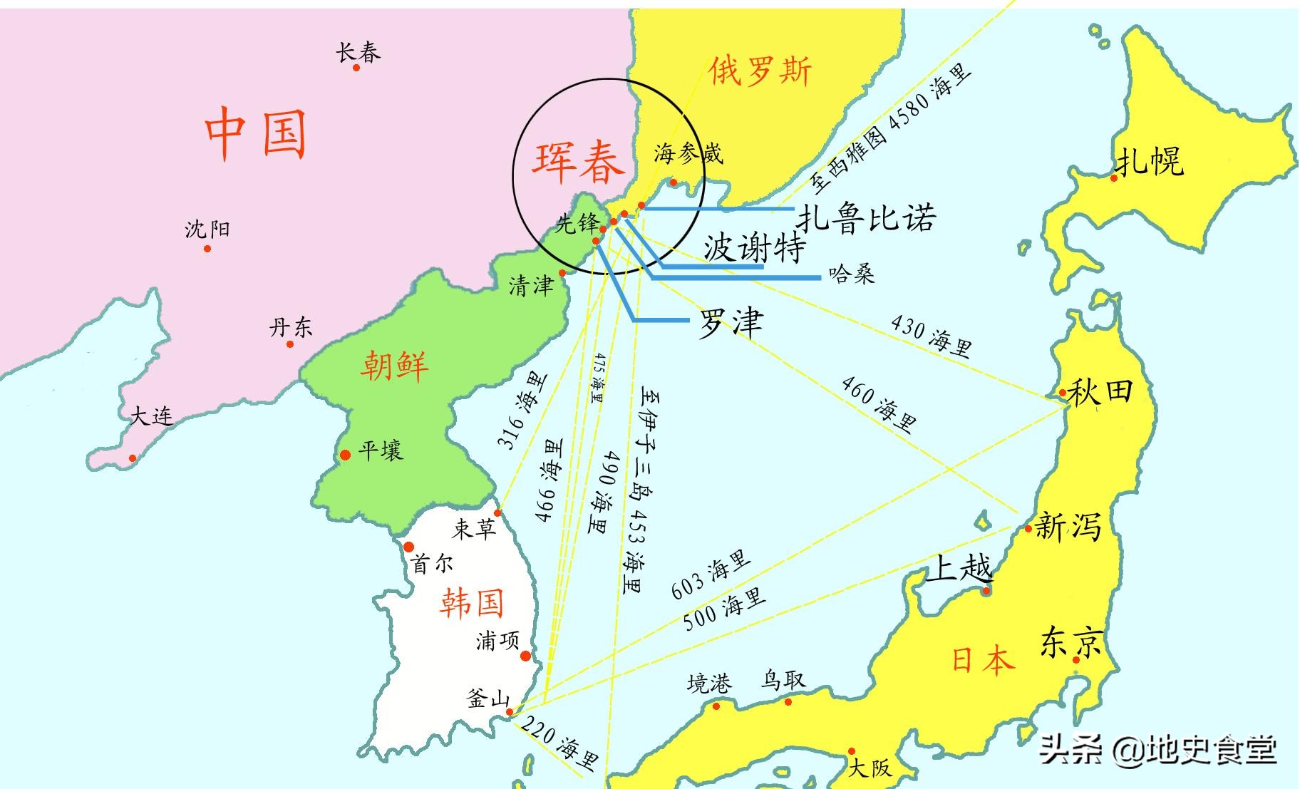 Zarubino is very close to Vladivostok, why is it an ice-free port? - iNEWS