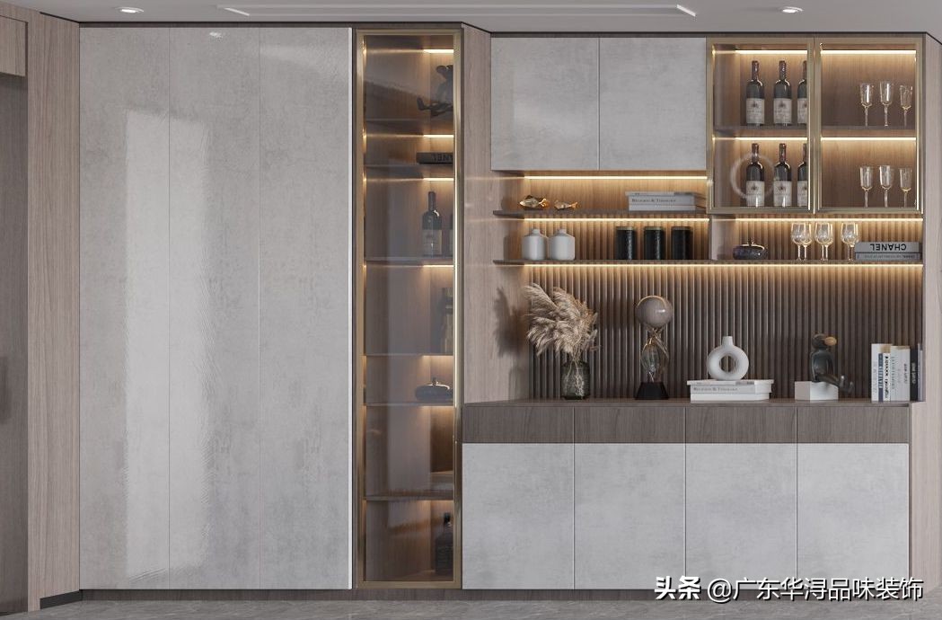 A unique space of 225 square meters modern apartment with light luxury ...