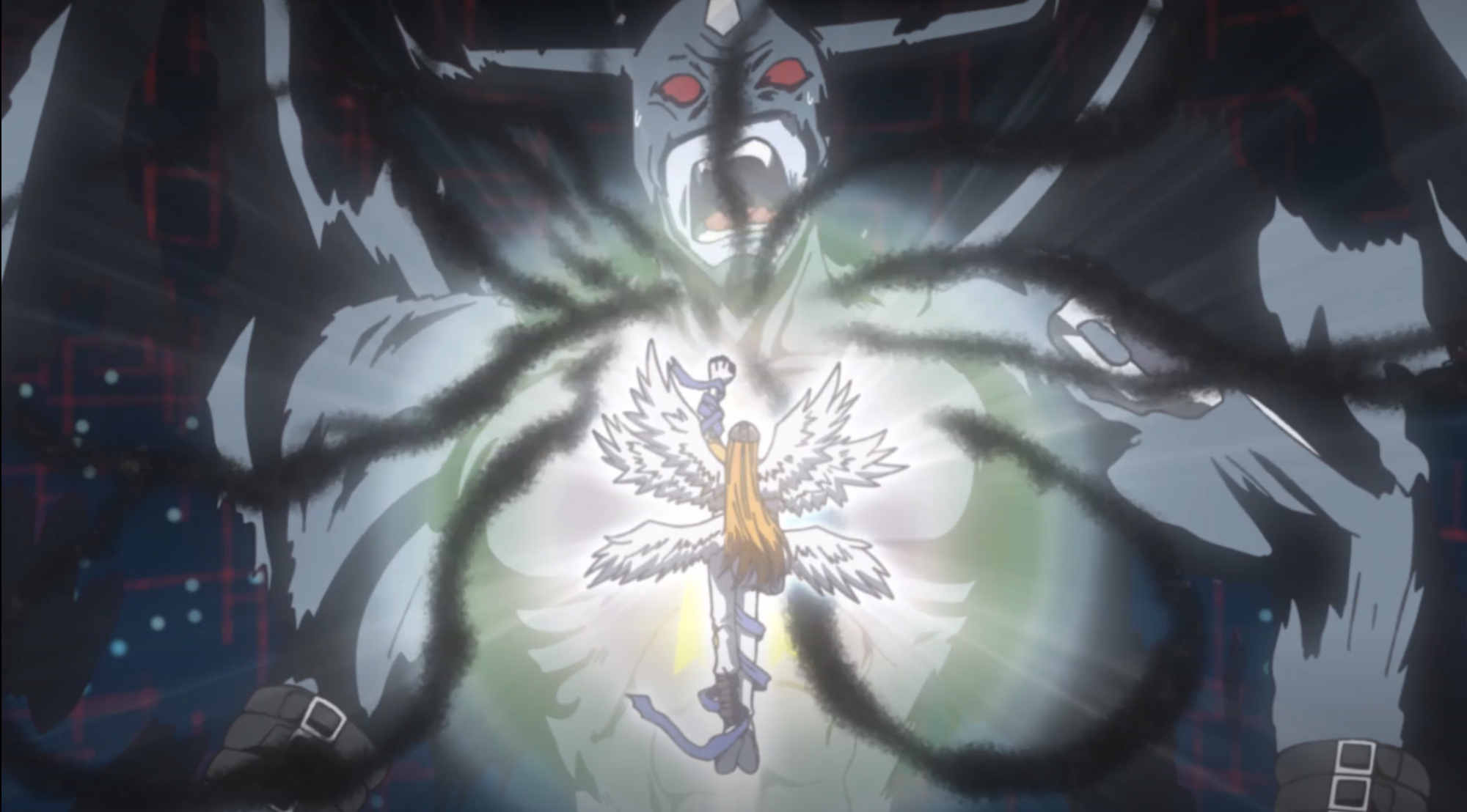 New Digimon: Sacred Angels debut, evil monsters are angel beasts - iNEWS