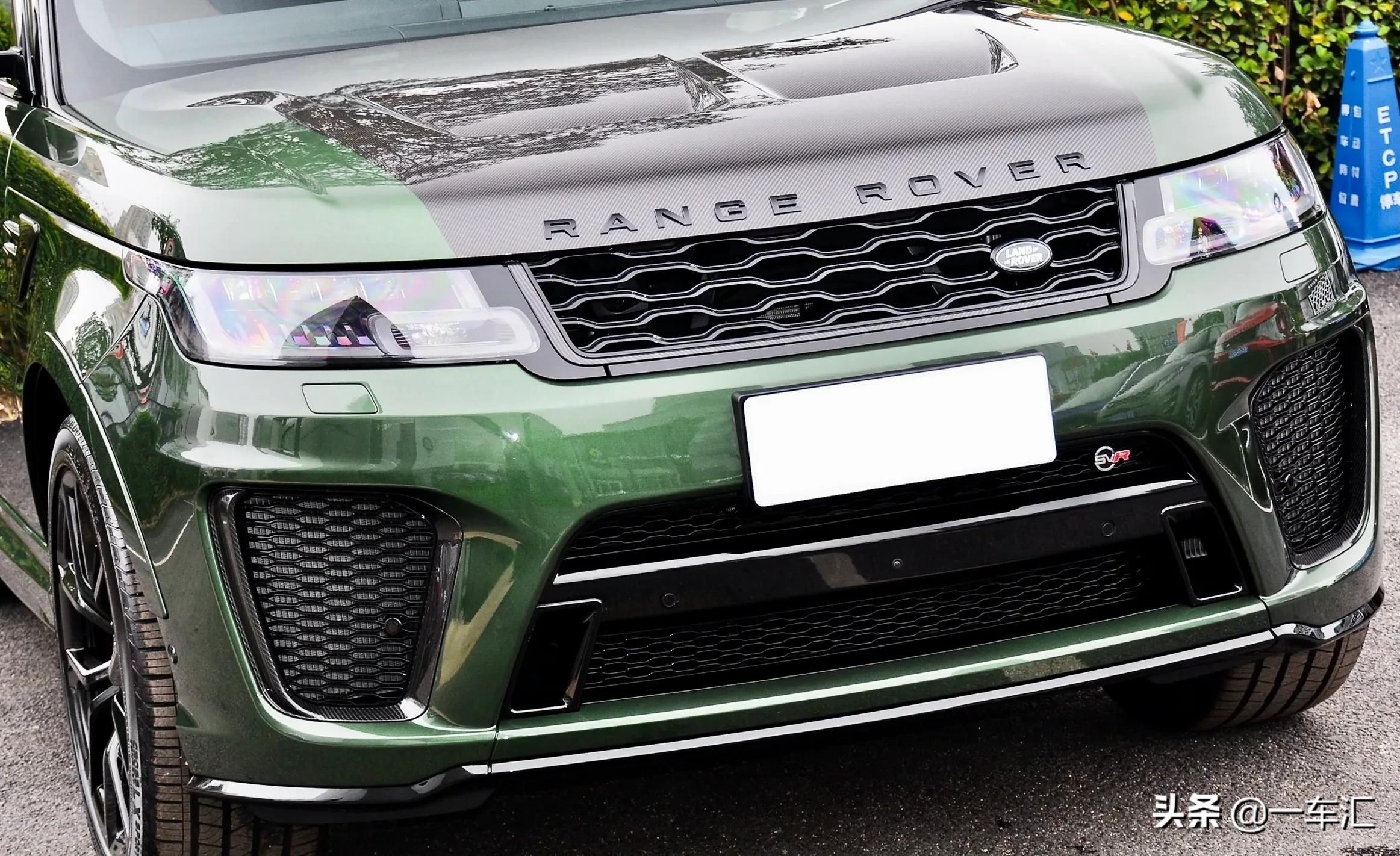 Land Rover Range Rover Sport SVR customized version, more than two tons ...