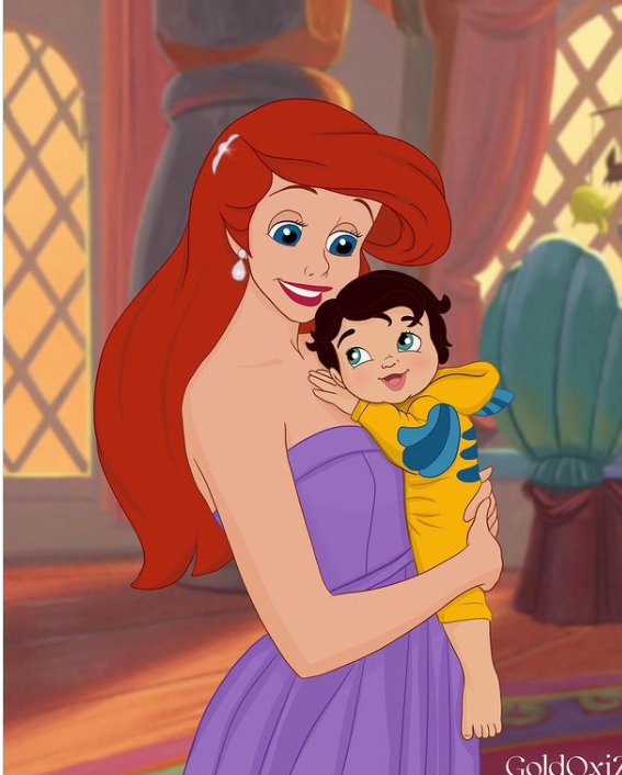 What do the babies of Disney princesses and princes look like?After the ...