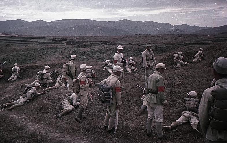 The Huaihai Campaign fought fiercely. Nakano Huaye joined forces in a ...