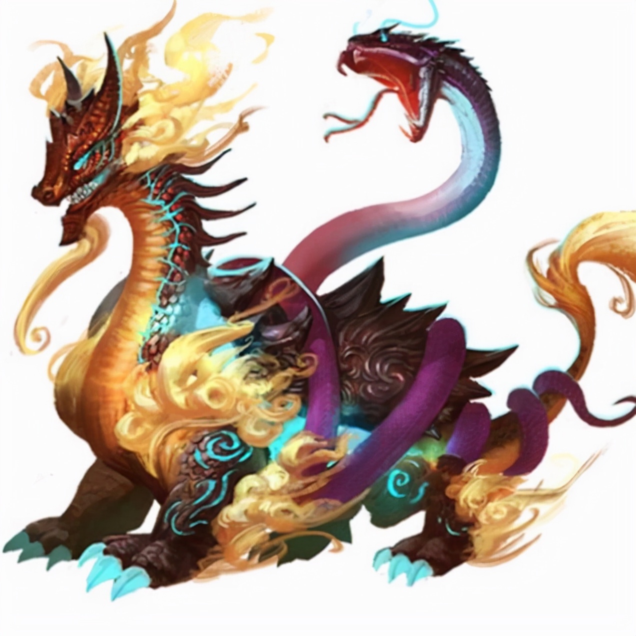 "Left Qinglong, Right White Tiger, Front Suzaku, Back Xuanwu", what is ...