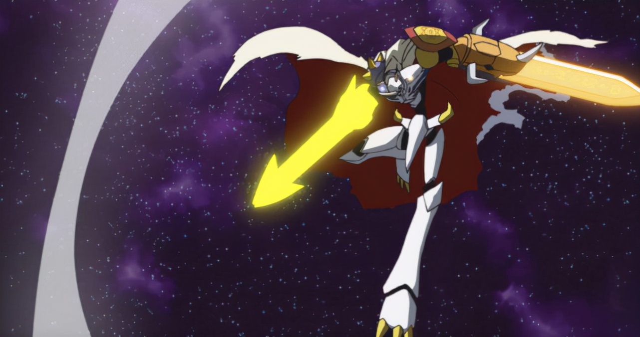 New Digimon ending: Omegamon has two swords and two artillery, the ...