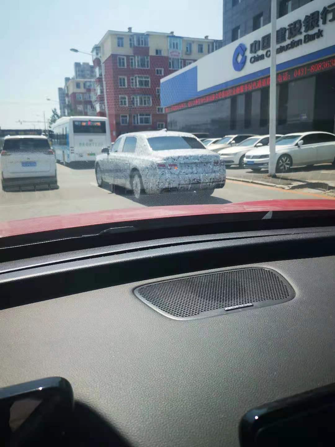 Hongqi new car road test spy photos exposed, or named "L3", the same ...