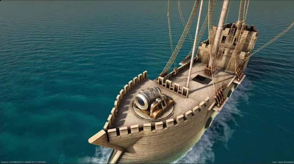 Ships become "Transformers"?The pirate game "ATLAS" modular railing has ...