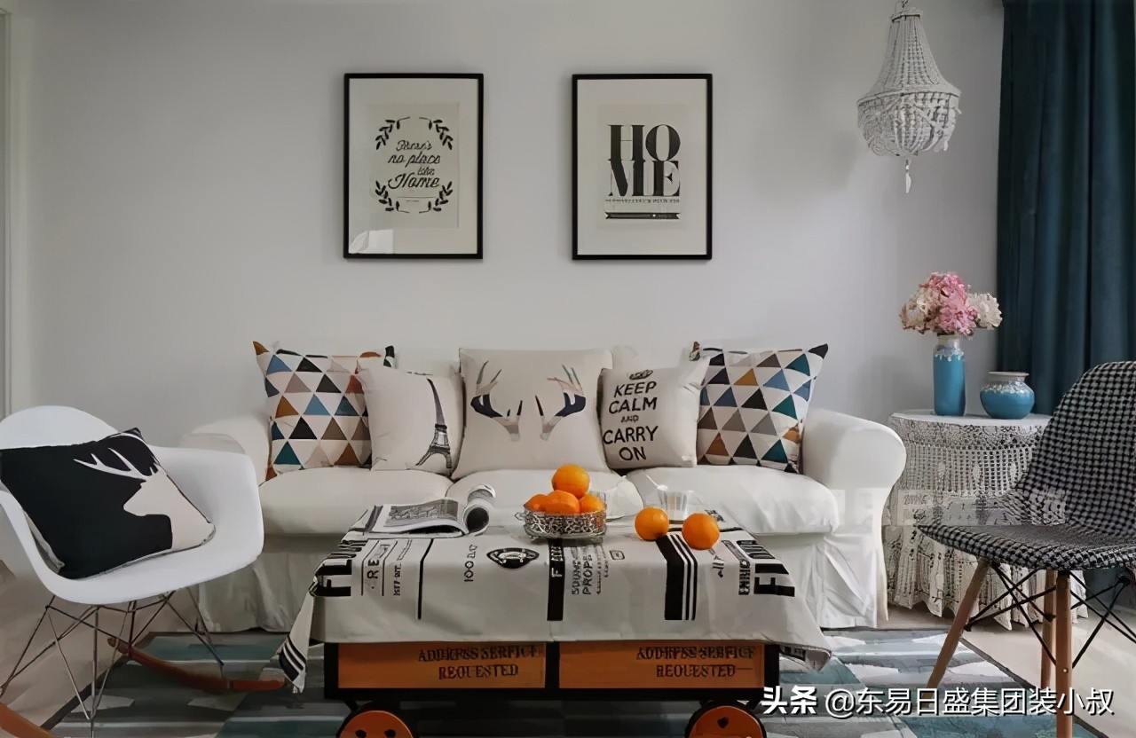 The simpler the more advanced, the couple's 140 square meters home ...