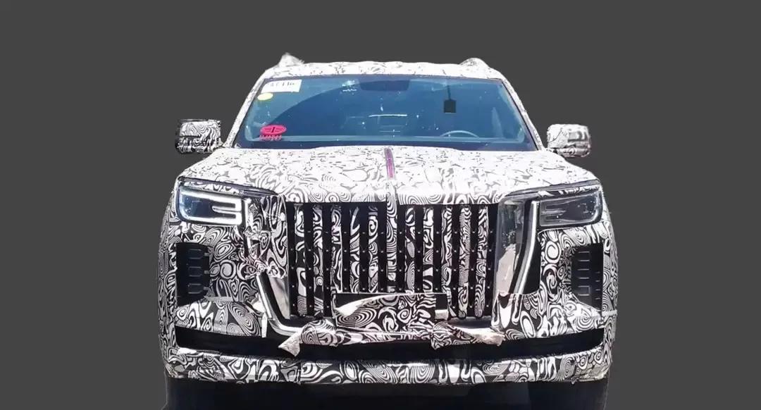 Hongqi full-size SUV against Cullinan!Self-developed V8+ air suspension ...