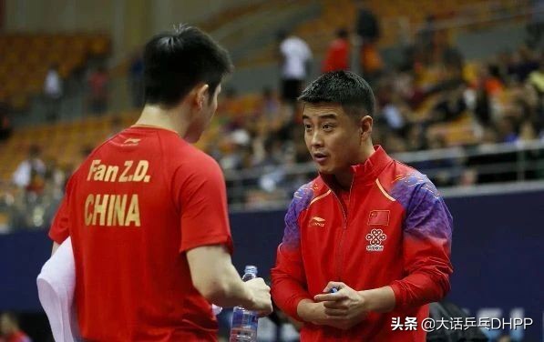 Fan Zhendong's coach Wang Hao has spent the longest time with Fan Zhendong. - iNEWS