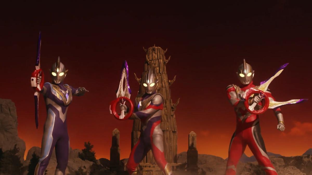 The three basic forms of Triga can fight independently, and Gamma will ...