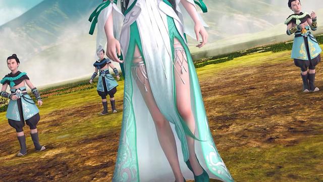 The perfect world: Yu Zimo's neck is full of legs, her figure is ...