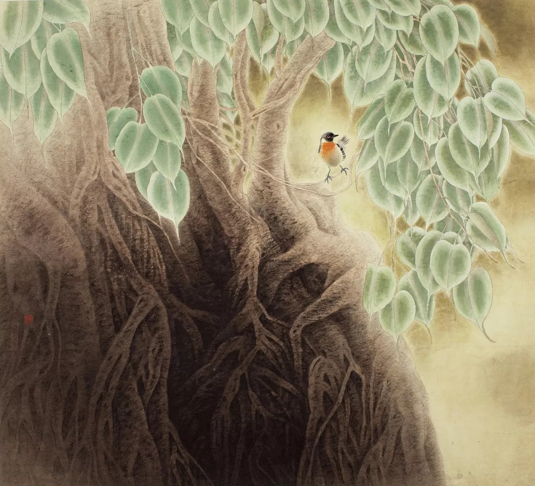 Painter Tang Xinyi's meticulous flower and bird painting works - iNEWS