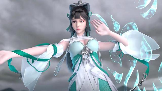 The perfect world: Yu Zimo's neck is full of legs, her figure is ...