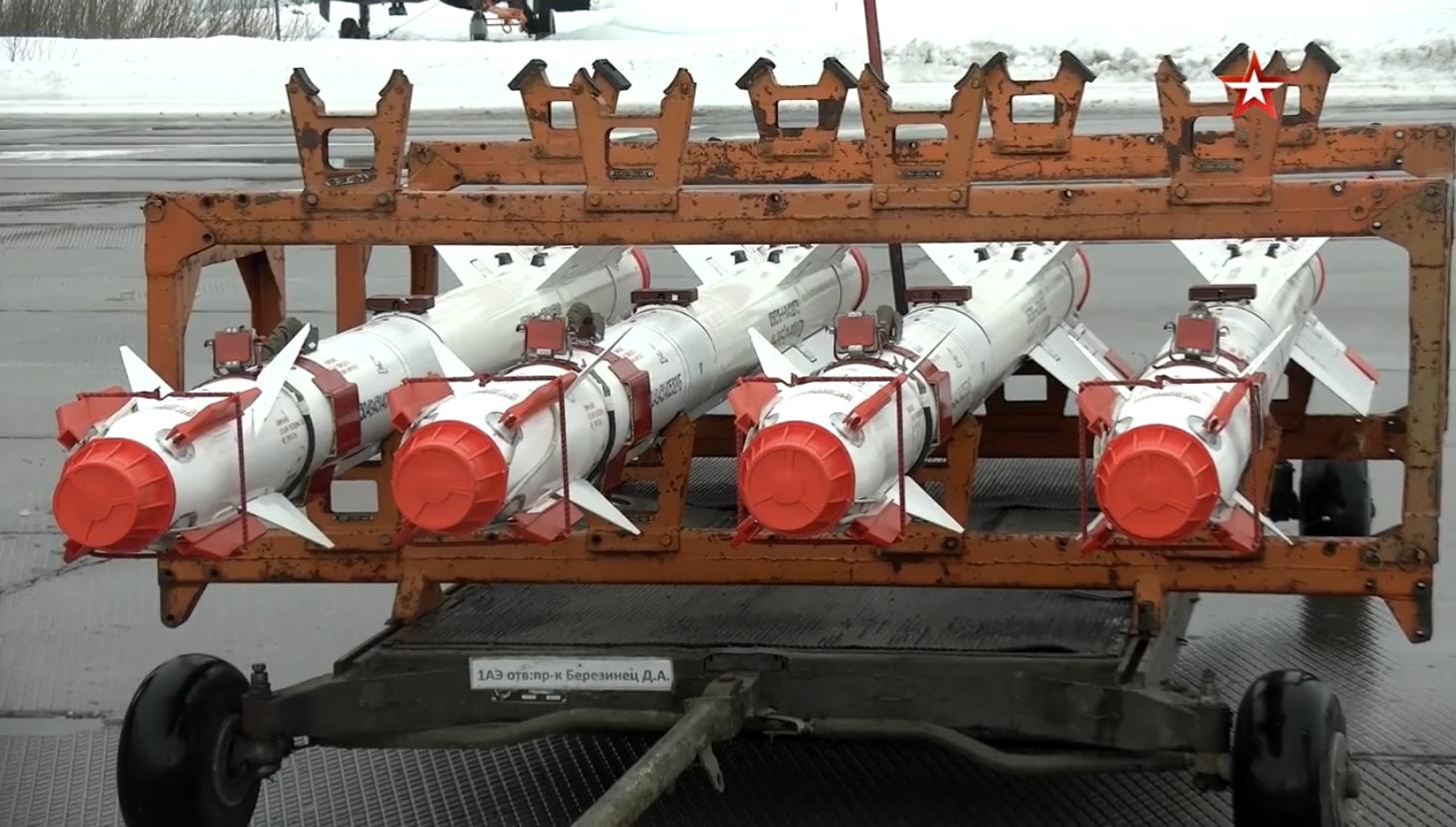 The R-73 missile has a nose sight, which used to be ahead of Western ...