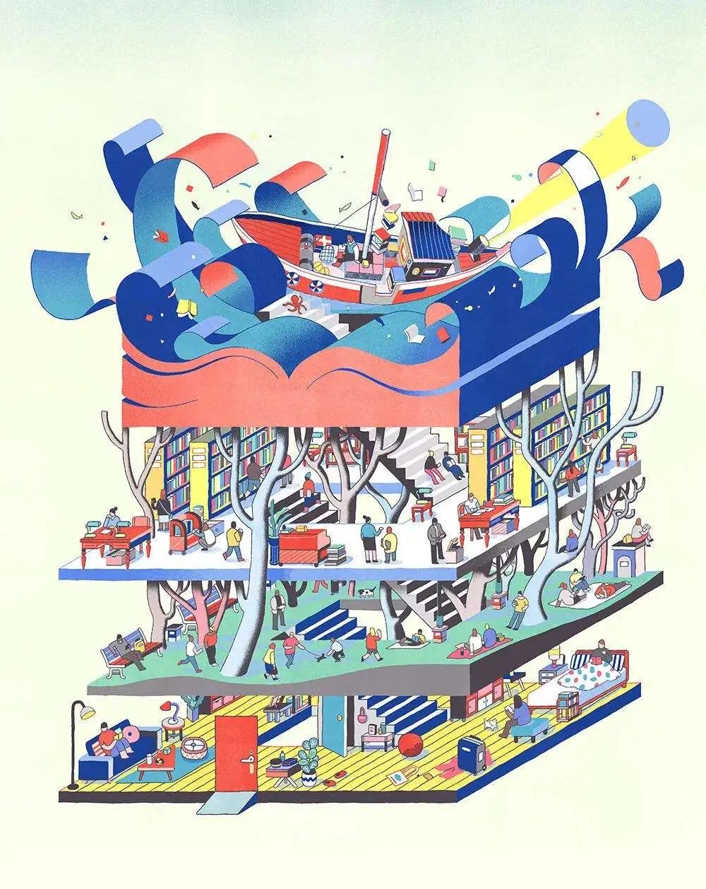 Works by Korean illustrator Jisu Choi - iNEWS