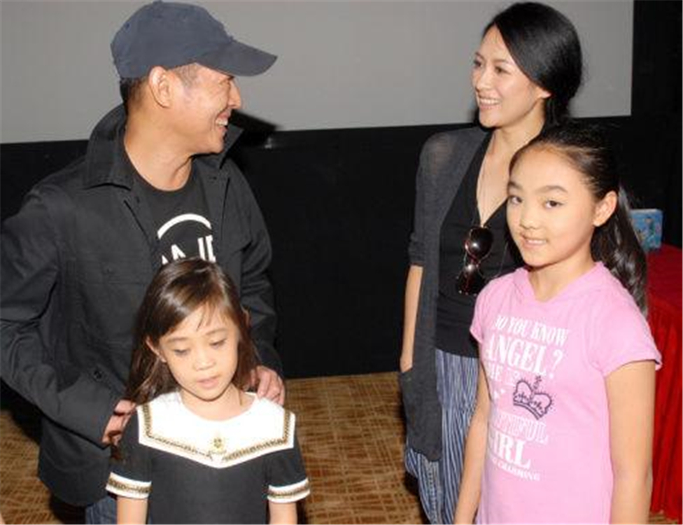 Jet Li's 4 daughters did not die with their father!The eldest daughter ...