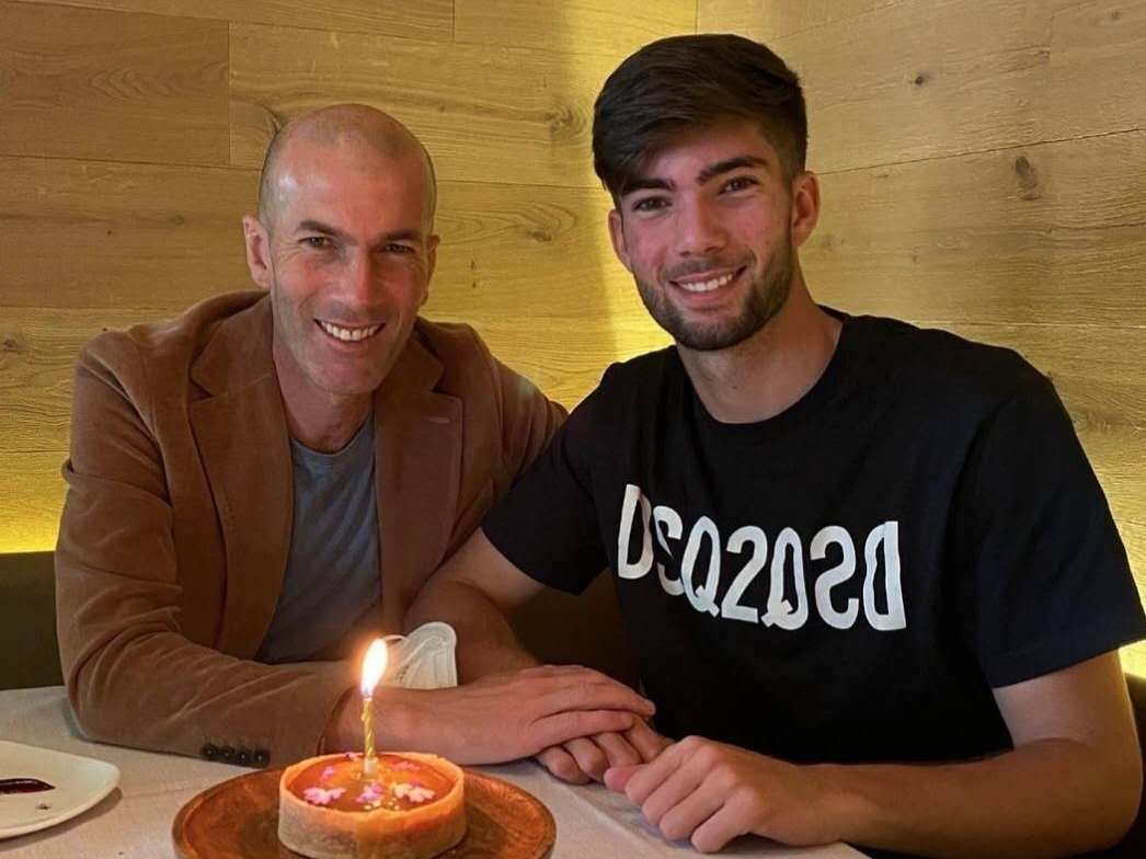 The winner of football life!Legendary star Zidane's 4 sons are all ...