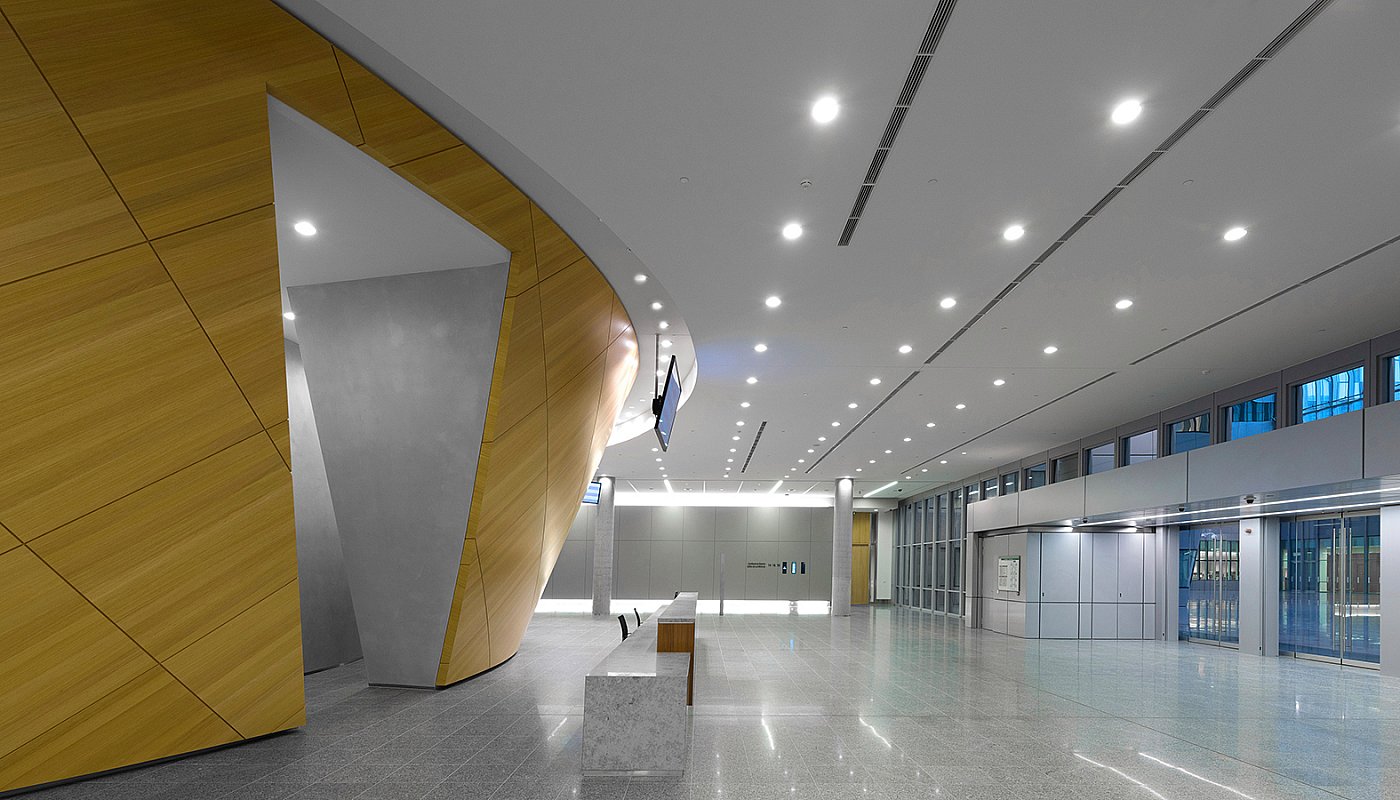 The new NATO headquarters, the design presents the image of "fingers ...