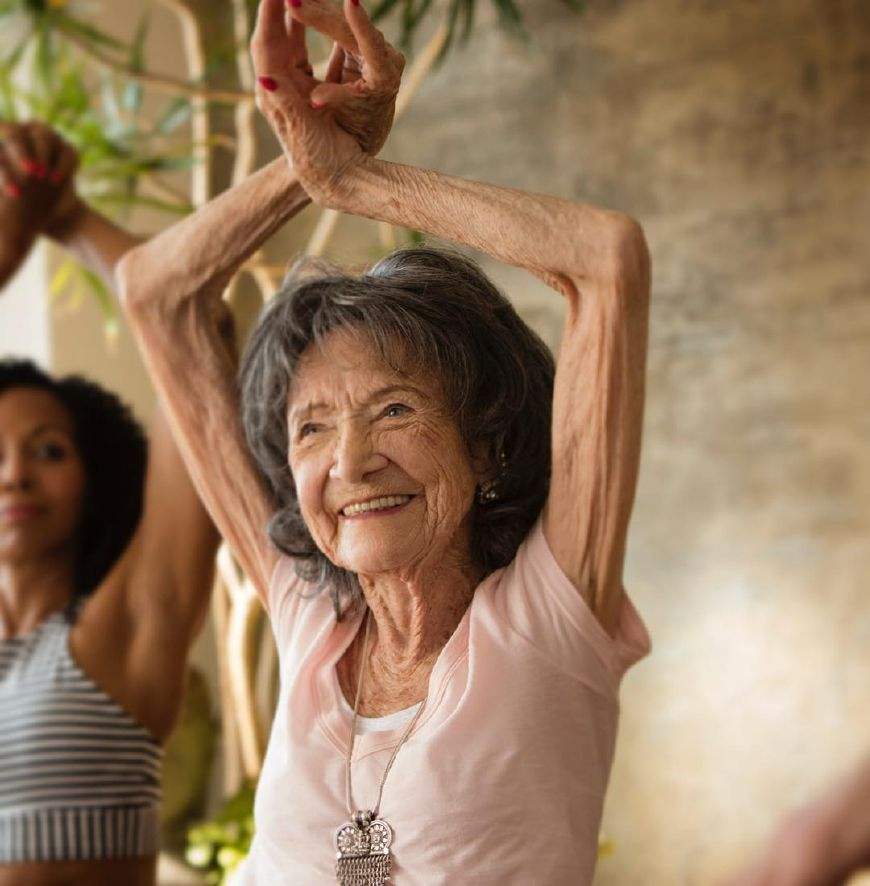 A 101-year-old yoga instructor in India, who has practiced yoga for 80 ...