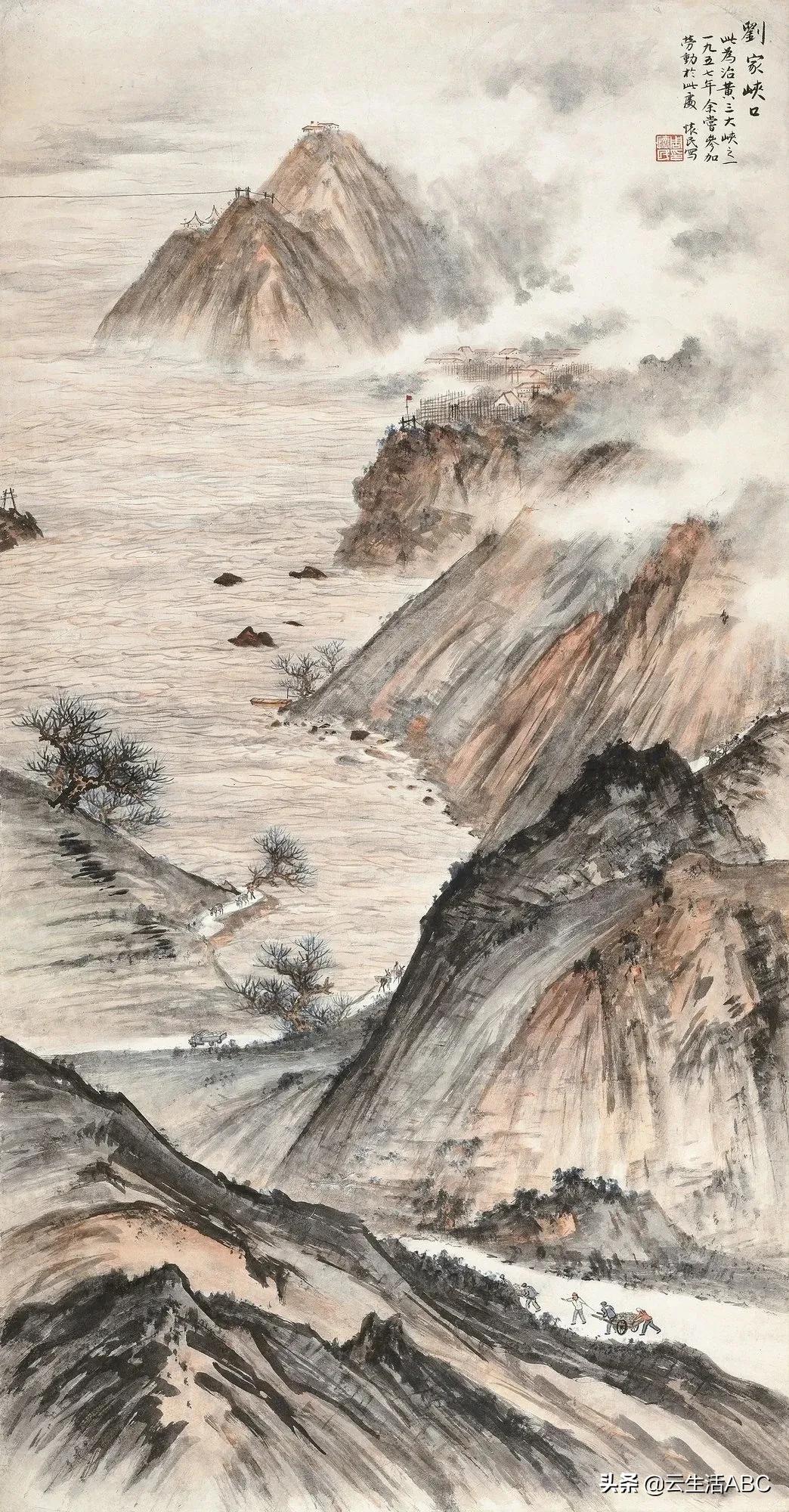 Zhou Huaimin's paintings of landscapes, vigorous and euphemistic ...
