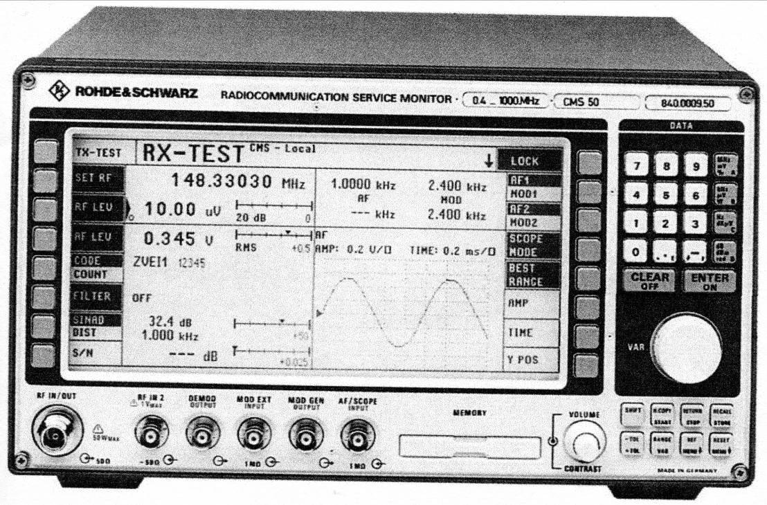 Design of VHF-20 VHF Radio Virtual Instrument Tester for Helicopter ...