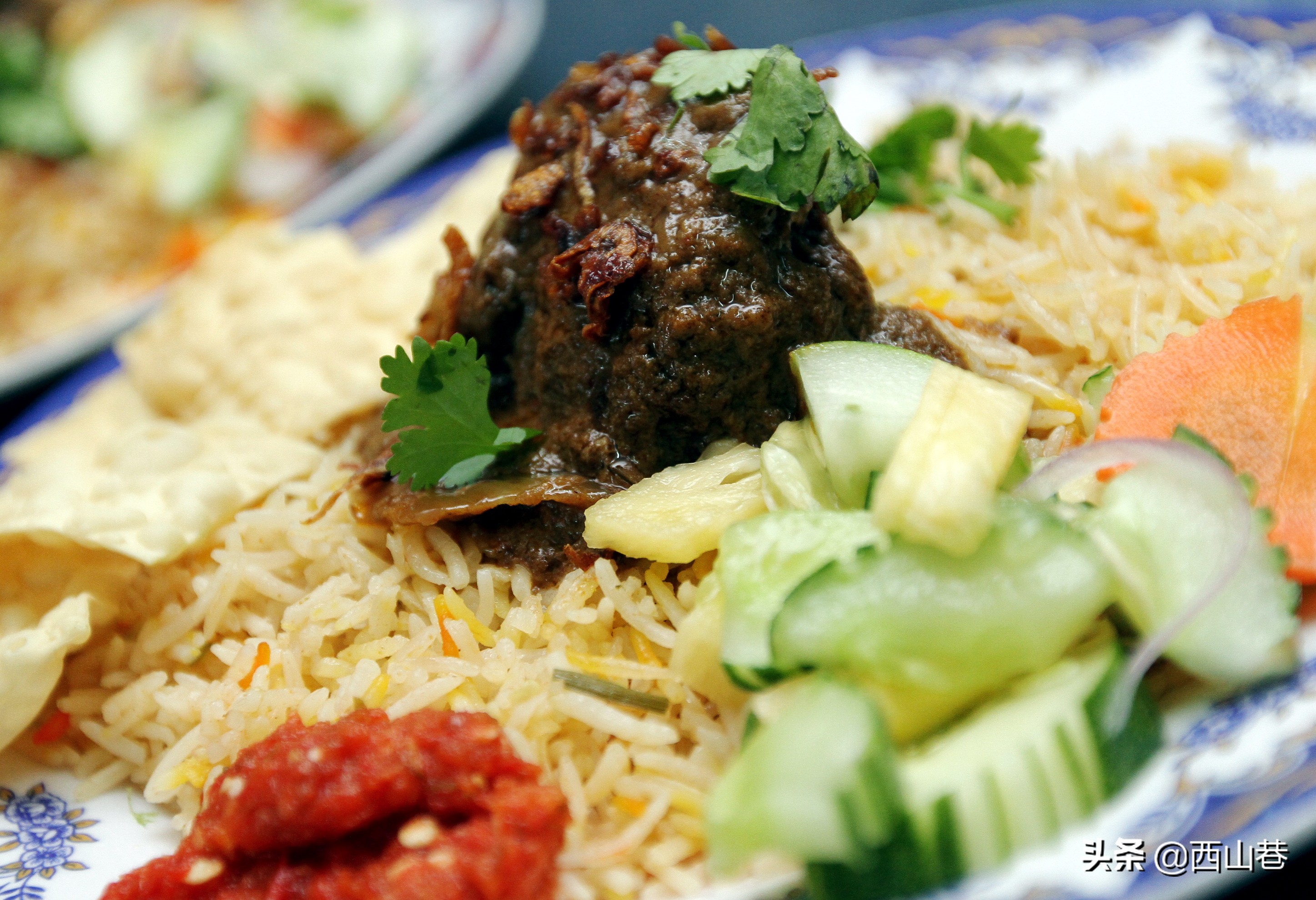 Malaysian traditional cuisine turmeric rice - iNEWS