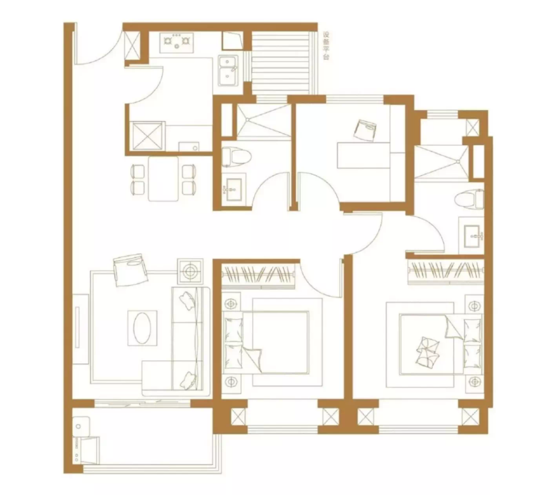 Do you have to have a double bathroom for a 90-square-meter apartment ...