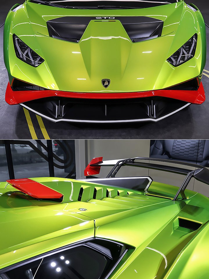 Real shot Lamborghini Huracán STO, the strongest Mavericks - iNEWS
