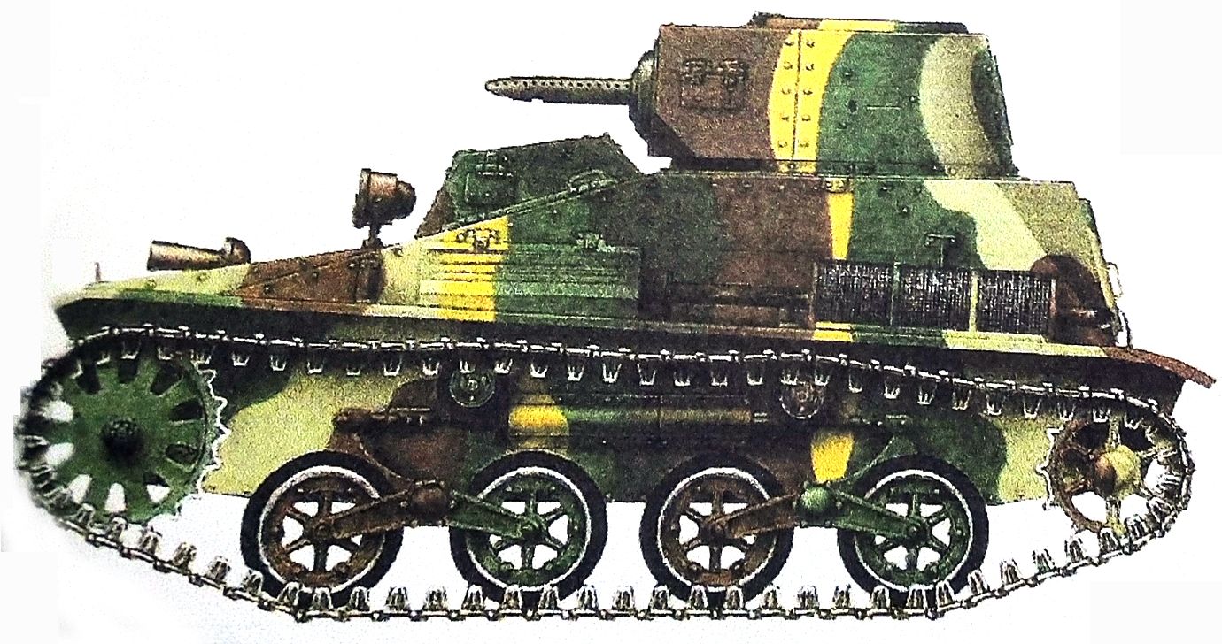 Type 94 small tank of Japanese tanks of World War II - iNEWS