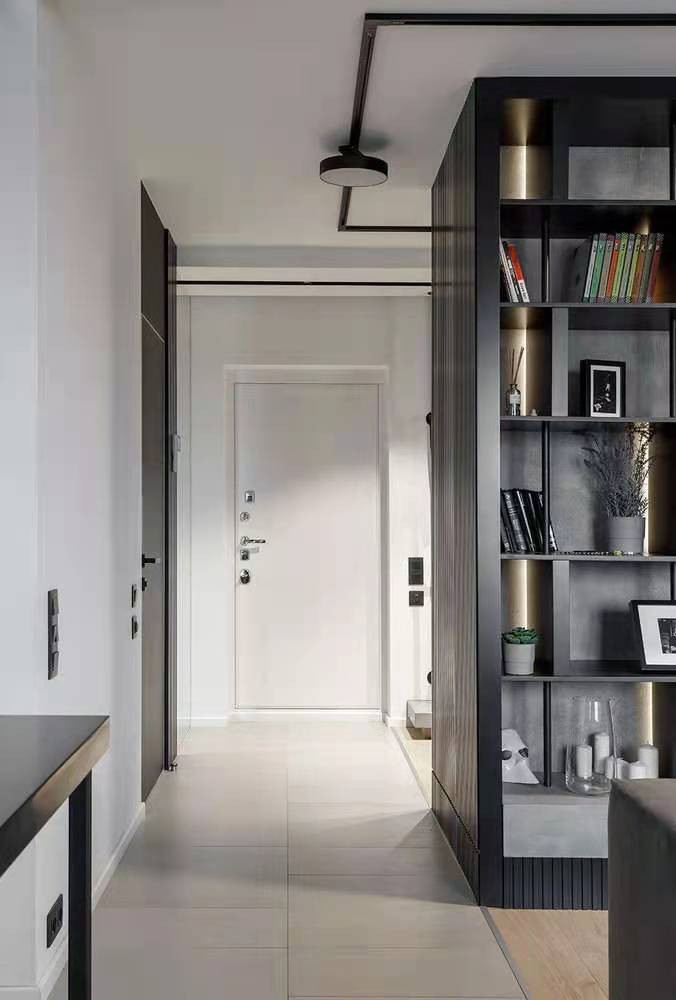 52-year-old aunt's 65 square meters small home, reasonable space ...