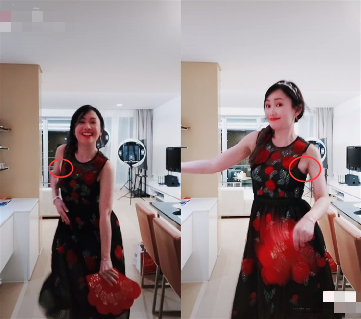 52-year-old Liang Xiaobing's makeup looks beautiful and changed into a ...