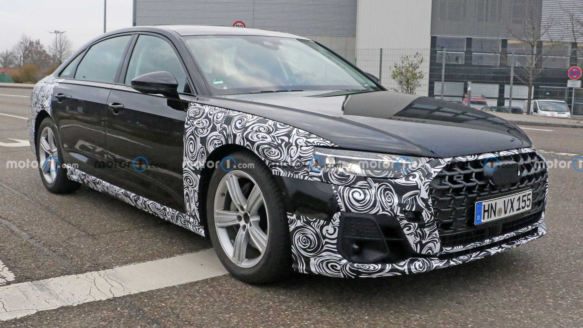 To compete with the new Mercedes-Benz S-Class, Audi A8 mid-term ...